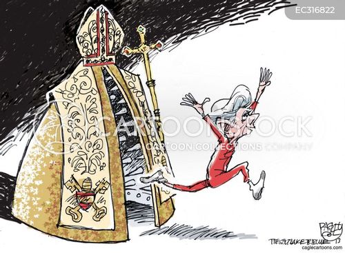 Vestments Cartoons and Comics - funny pictures from CartoonStock