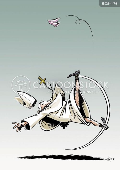 Pope Profanity Cartoons and Comics - funny pictures from CartoonStock
