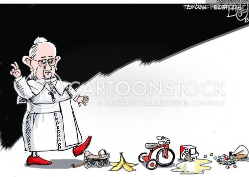 Pontifical Cartoons and Comics - funny pictures from CartoonStock