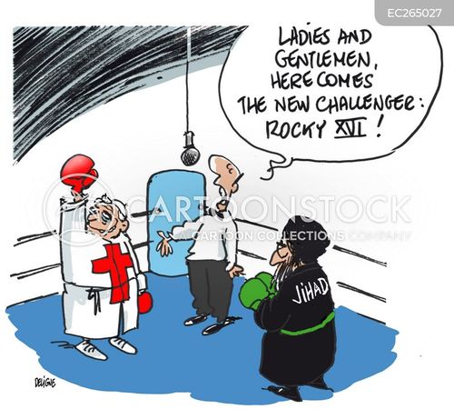 Jihad Cartoons and Comics - funny pictures from CartoonStock