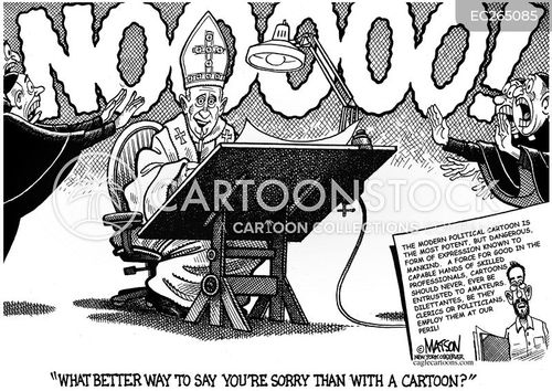 Pope Cartoon Cartoons and Comics - funny pictures from CartoonStock