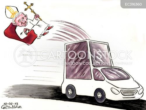 Pope Benedict Xvi Cartoons and Comics - funny pictures from CartoonStock