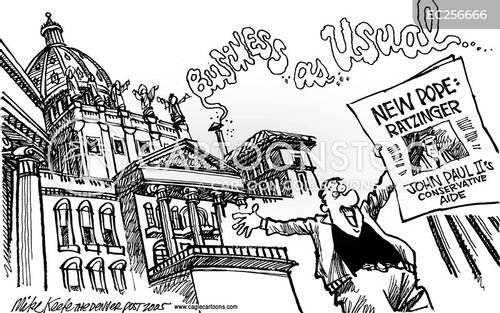 Pope Benedict Xvi Cartoons and Comics - funny pictures from CartoonStock
