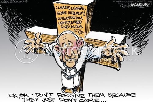 Moral Disconnect Cartoons and Comics - funny pictures from CartoonStock