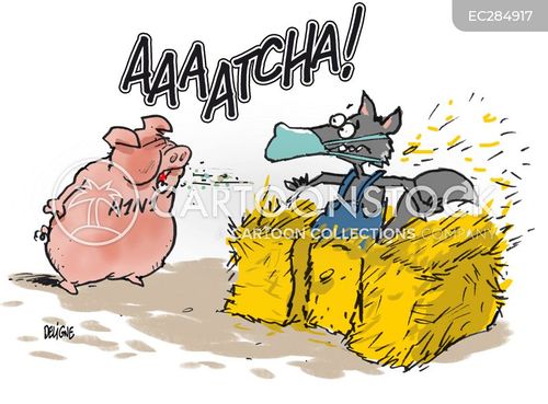 Pork Flu Cartoons and Comics - funny pictures from CartoonStock