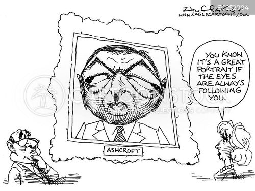 Intense Gaze Cartoons and Comics - funny pictures from CartoonStock