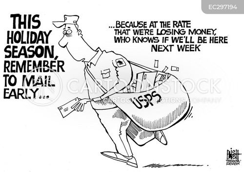 Postal Service Cartoons and Comics - funny pictures from CartoonStock