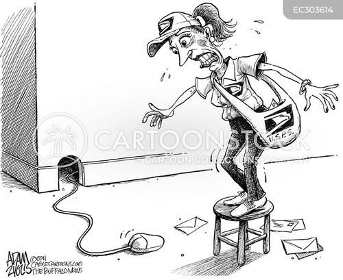 Mail Tracking Cartoons and Comics - funny pictures from CartoonStock