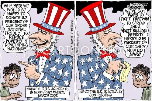 Global Poverty Cartoons and Comics - funny pictures from CartoonStock