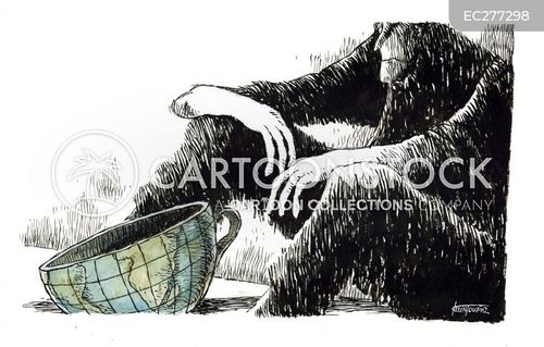 Global Poverty Cartoons and Comics - funny pictures from CartoonStock