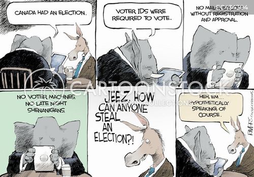 Election Machine Cartoons and Comics - funny pictures from CartoonStock