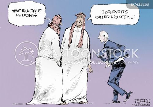 Curtsy Cartoons and Comics - funny pictures from CartoonStock