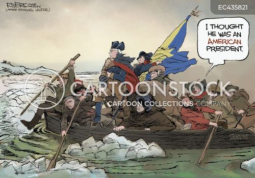Washington Crosses The Delaware Cartoons and Comics - funny pictures ...