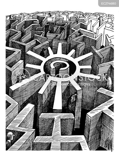 Political Maze Cartoons and Comics - funny pictures from CartoonStock