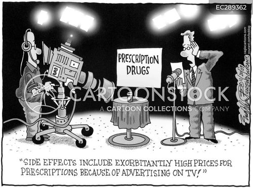 Drug Commercials Cartoons and Comics - funny pictures from CartoonStock
