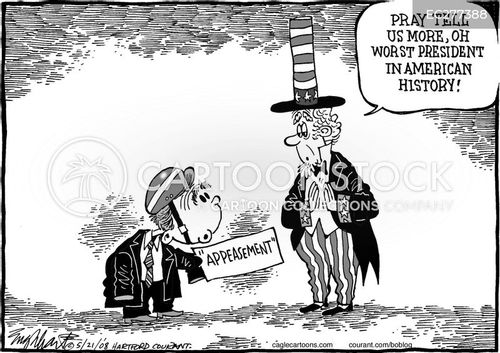 Appeasement Cartoons and Comics - funny pictures from CartoonStock