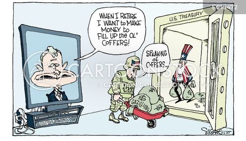 Us Treasury Cartoons and Comics - funny pictures from CartoonStock