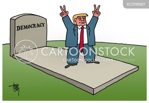 Triumph Of Democracy Cartoons and Comics - funny pictures from CartoonStock