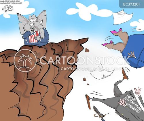 Impeachment Standard Cartoons and Comics - funny pictures from CartoonStock