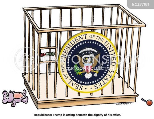 Presidential Conduct Cartoons and Comics - funny pictures from CartoonStock
