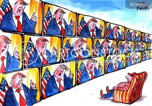 Trump's Wall Cartoons and Comics - funny pictures from CartoonStock