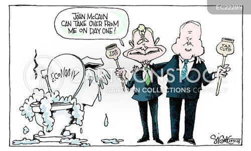 Economy Management Cartoons and Comics - funny pictures from CartoonStock