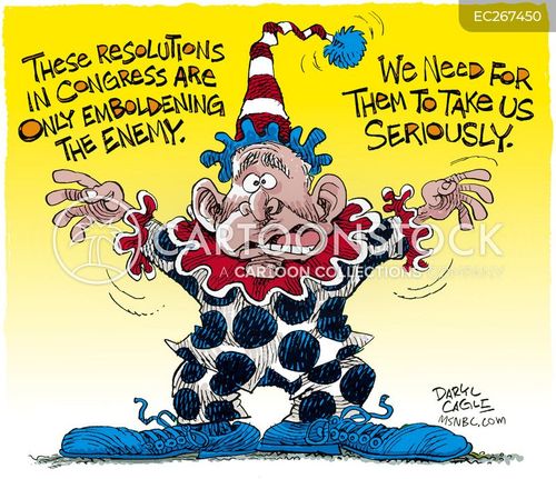 Censure Resolutions Cartoons and Comics - funny pictures from CartoonStock
