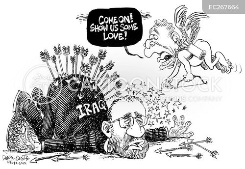 President Al-maliki Cartoons and Comics - funny pictures from CartoonStock