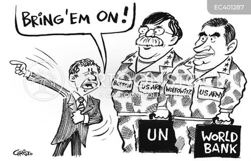 Ambassador Bolton Cartoons and Comics - funny pictures from CartoonStock