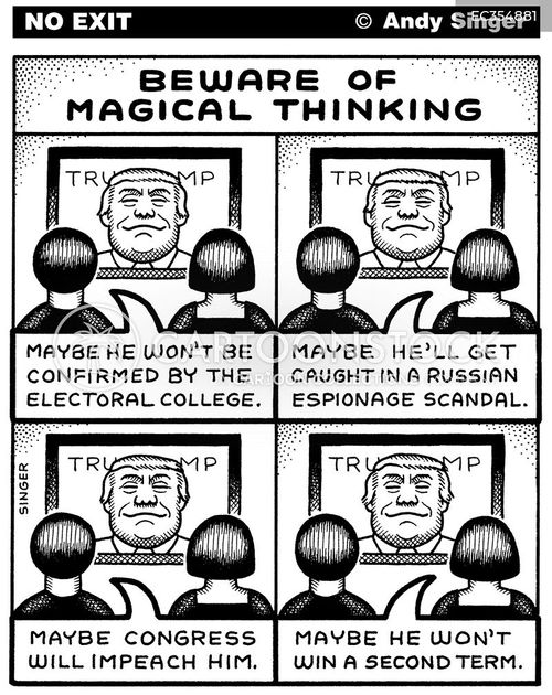 Magical Thinking Cartoons and Comics - funny pictures from CartoonStock