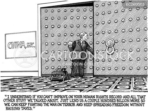 Diplomatic Visit Cartoons and Comics - funny pictures from CartoonStock