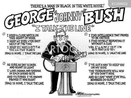 George Bush Cartoons and Comics - funny pictures from CartoonStock