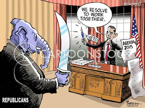 Veto Pen Cartoons and Comics - funny pictures from CartoonStock