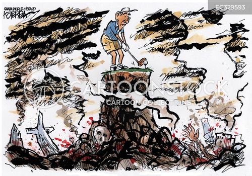 Tee Box Cartoons and Comics - funny pictures from CartoonStock