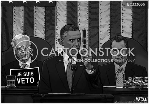 Veto Pen Cartoons and Comics - funny pictures from CartoonStock