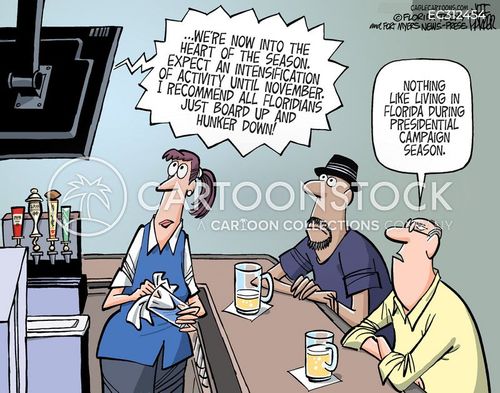 Seasoned Voters Cartoons and Comics - funny pictures from CartoonStock