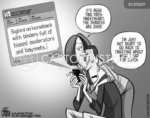 Presidential Tweet Cartoons and Comics - funny pictures from CartoonStock