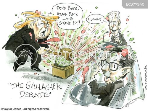 Debate Club Cartoons and Comics - funny pictures from CartoonStock