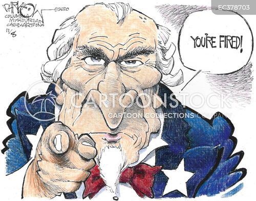 Presidential Firings Cartoons and Comics - funny pictures from CartoonStock