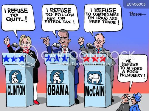 Reluctant Politician Cartoons and Comics - funny pictures from CartoonStock