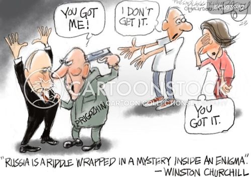 Prigoshin Cartoons and Comics - funny pictures from CartoonStock