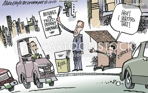 Primary Campaign Cartoons and Comics - funny pictures from CartoonStock