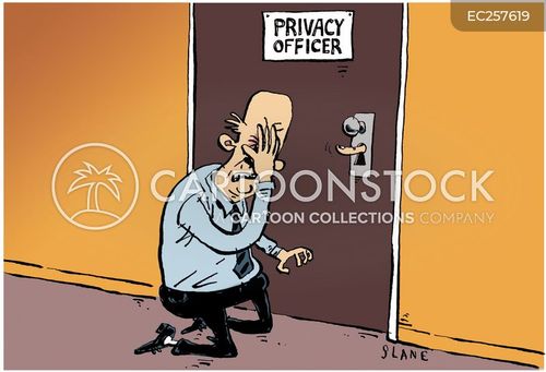 Privacy Breach Cartoons and Comics - funny pictures from CartoonStock
