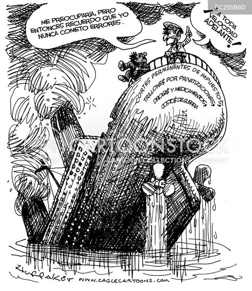 Privatización Cartoons and Comics - funny pictures from CartoonStock