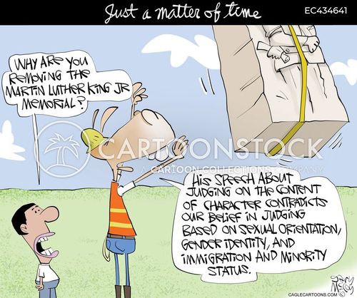 Mlk Jr. Cartoons and Comics - funny pictures from CartoonStock