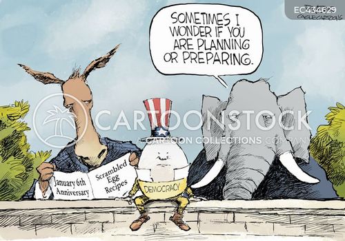 Gop Scrambling Cartoons and Comics - funny pictures from CartoonStock