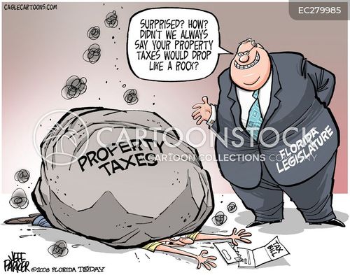 Property Taxes Cartoons and Comics - funny pictures from CartoonStock