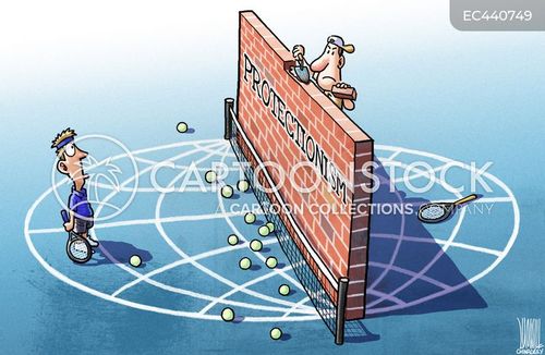 Protectionism Cartoons and Comics - funny pictures from CartoonStock
