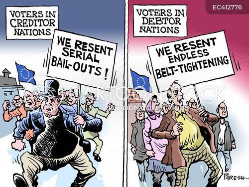Eu Protests Cartoons and Comics - funny pictures from CartoonStock