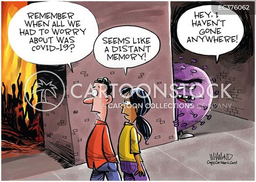 Second Wave Feared Cartoons and Comics - funny pictures from CartoonStock